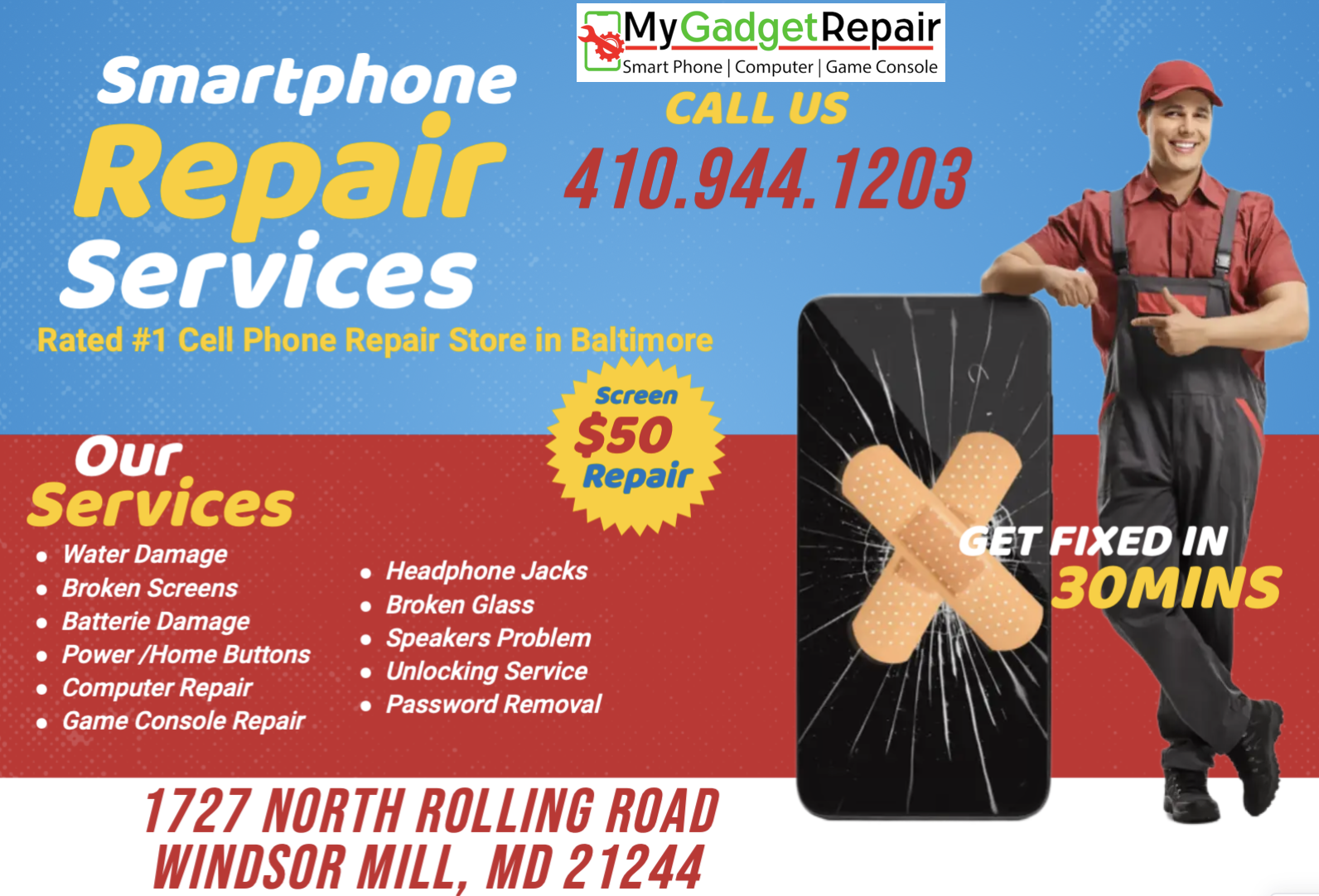Get Your Gadget Repair - #1 iPhone, Computer & Phone Repair Baltimore ...